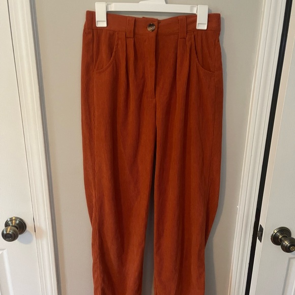 HALARA | Pants & Jumpsuits | Mens Rust Corduroy Pants | Poshmark